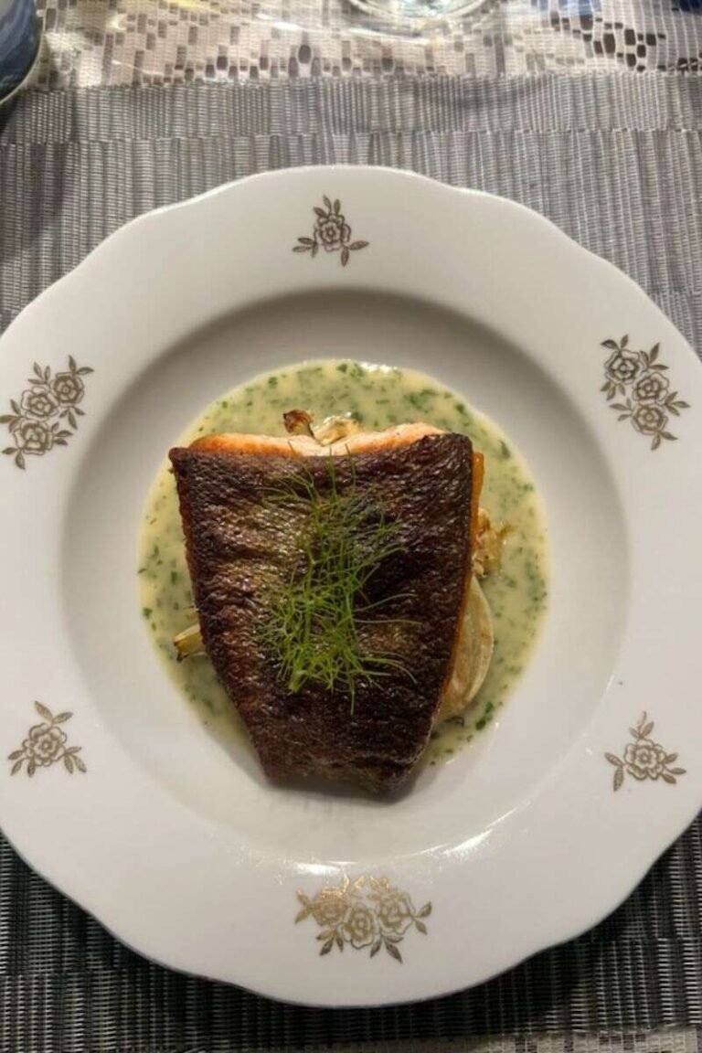 Crispy Trout with Beurre Blanc & Roasted Fennel - Mangia with Corrado